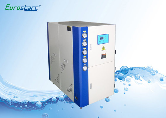 Cabinet Type Water Cooled Water Chiller Small Chiller Units With R407C Gas