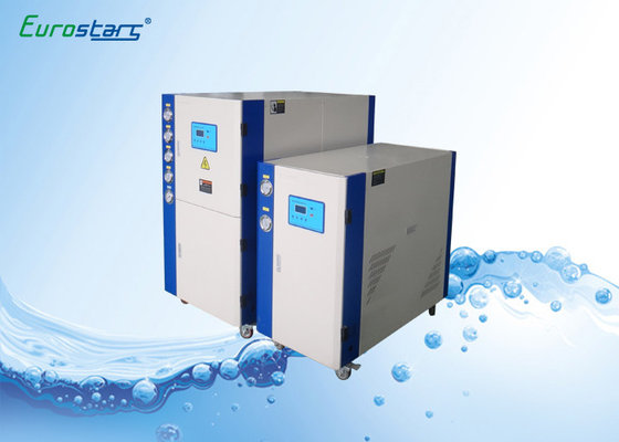Lower Speed Water Cooled Water Chiller Scroll Commercial Chiller Units 145KW