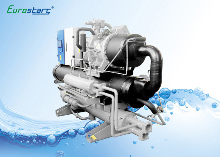Low Noise High COP Water Cooled Central Chillers Heat Pump Chiller