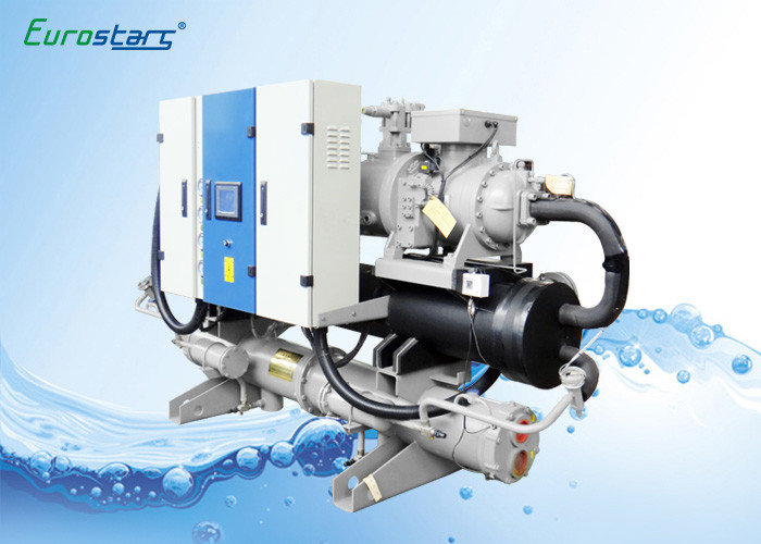 361 KW Hanbell Compressor Water Chiller Units Industrial Process Chiller