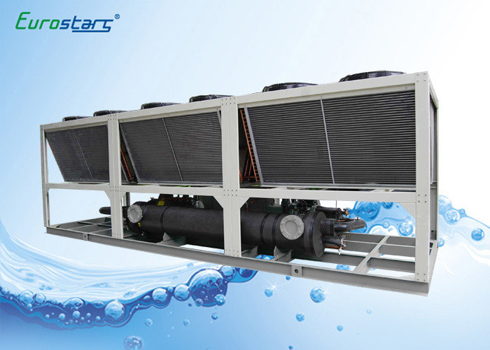 R22 Gas Industrial Air Cooling Air Cooled Water Chiller , Water Chilling Unit