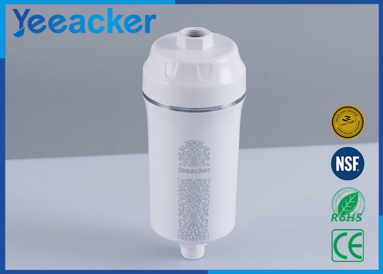 China 6L / Min Water Making Capacity Shower Water Filter With Kdf + Active Carbon Filter supplier