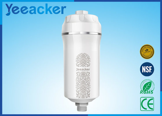 China 0.5kg High Flow Rate ABS Plastic Negative Ion Shower Water Filter With KDF Cartridge supplier