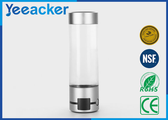 307Ml gold and sivery Hydrogen Water Generator , Hydrogen Water Bottle supplier