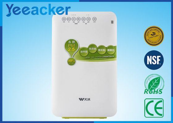 4 Stages 28db Low Noise small air purifier 1,800, 000 Pcs / Cm3 Anion For Room Use supplier