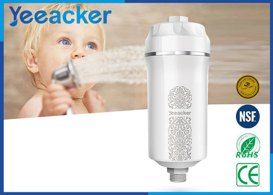 Bathroom Shower Water Filter  4 stage Calcium Sulfite For Hair & Skin Care supplier