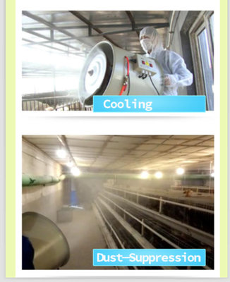 60L / H Centrifugal Fans With Misting Systems For Textile Humidification