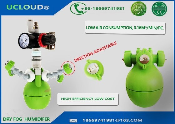 Non Wetting Industrial Humidification Systems For Electronics Processing
