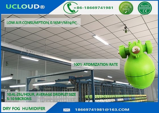 Dry Fog Water Spray Humidifier For Humidity Control In Textile Manufacturing