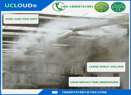 Dust Supression Ultrasonic Transducer Humidifier With Three Hose Long Service Life