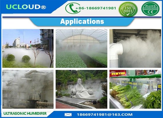 24kg / H Commercial Ultrasonic Humidifier Atomizer For Textile Industries