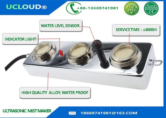 Ultrasonic Water Atomizer For Humidifying , Cooling , Disinfection And Deodorization