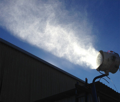 60L Per Hour Industrial Misting Fans Centrifugal Commercial Misting Fan For Mushroom