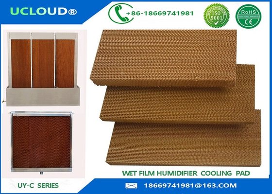 Industrial Grade Cooling Pads For Air Coolers With Edge Coat 30 3 / 4 X 36 X 4