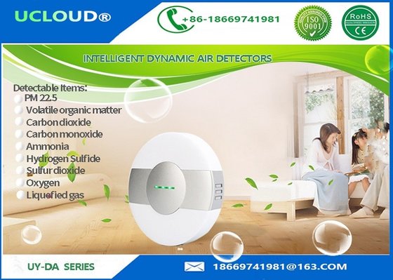 Low Noise PM2.5 Air Quality Detector Smart Air Quality Monitor With LED Display