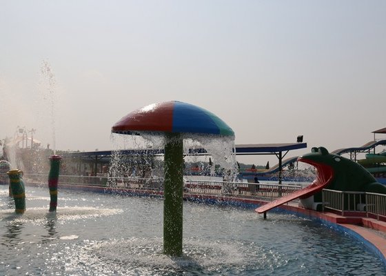 Fiberglass Mushroom Spray Water Playground Equipment Water Spray Parks