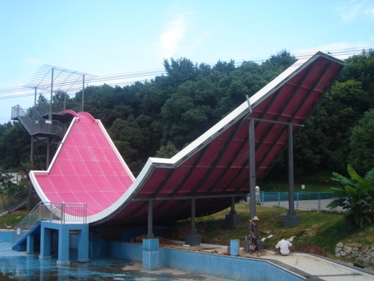 Giant Water Park Project Fiberglass Theme Park Equipment for Family Fun