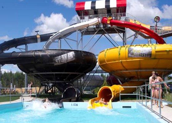 Promotional Splendid Space Bowl Water Slide for Kids , 12m Tower Height