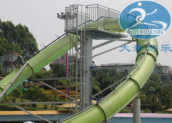 Green Backyard Water Slides , Cool Water Slides Racing Slide