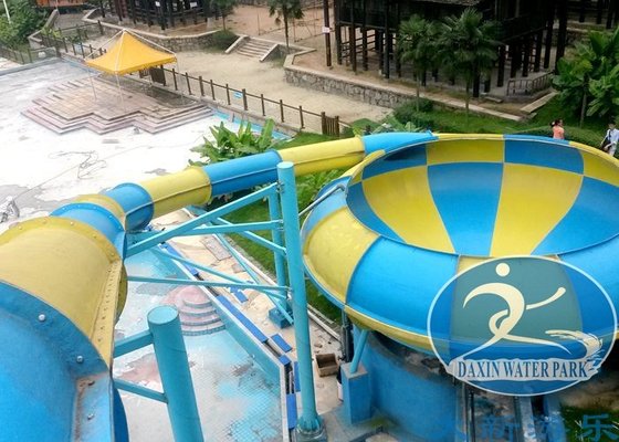 10m Height Adult Water Slide Space Bowl Slide For Large Amusement Park