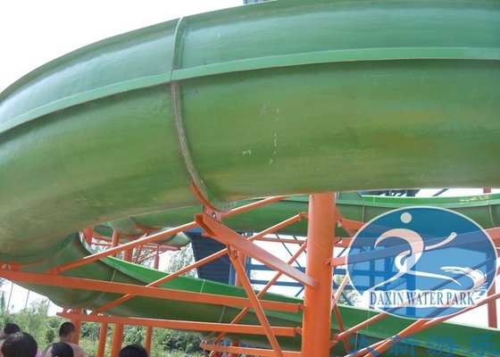 Spiral Straight Open Home Water Slides Aqua Park Use Diameter 1.44 Meters