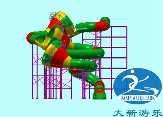 Tantrum Valley  Fun Water Slides Adult Sized Water Slide Eco - Friendly