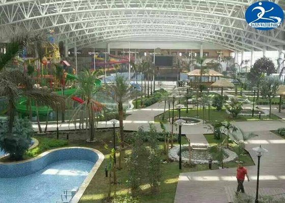 Indoor Large Hotsprings Water Park Project / Aqua Park Project 1 Year Warranty