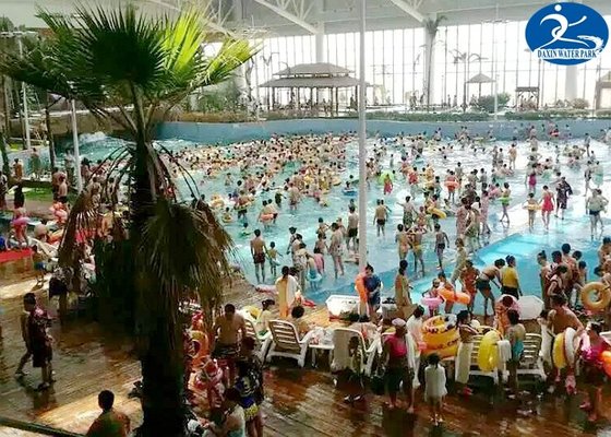 Indoor Large Hotsprings Water Park Project / Aqua Park Project 1 Year Warranty