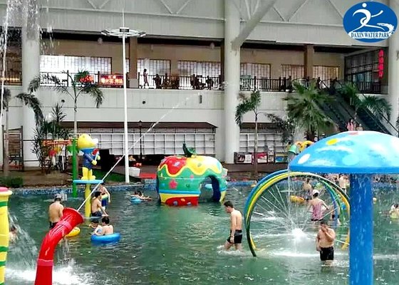 Indoor Large Hotsprings Water Park Project / Aqua Park Project 1 Year Warranty