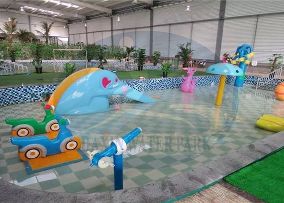 Customized Theme Park Project 40500 Square Meters With Fiberglass / Galvanized Steel