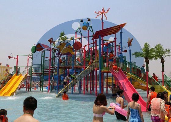 Large Outdoor Water Aqua Park Project Water Attractions Park Slides Pool