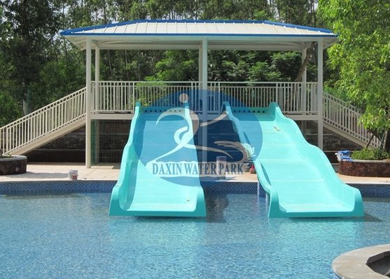 Small Water Park Project Middle Interacter Water House Aqua Play Equipment