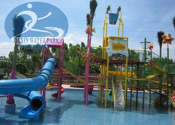 Water Attractions Middle Aqua Water Play Equipment with 400 Square Meters