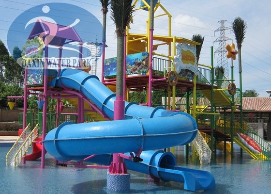 Water Attractions Middle Aqua Water Play Equipment with 400 Square Meters