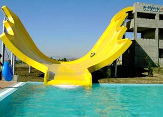 Professional Theme Fiberglass Waves Water Park Slides for Children