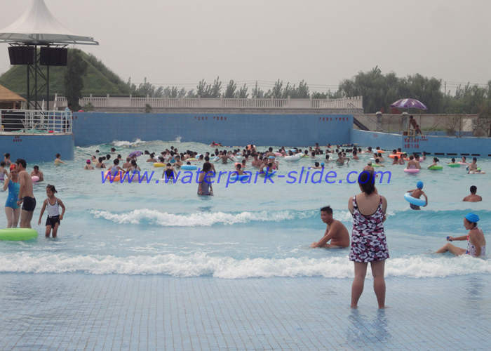 Outdoor / Indoor Water Park Siam Park Wave Pool For Children Safety PLC Controller