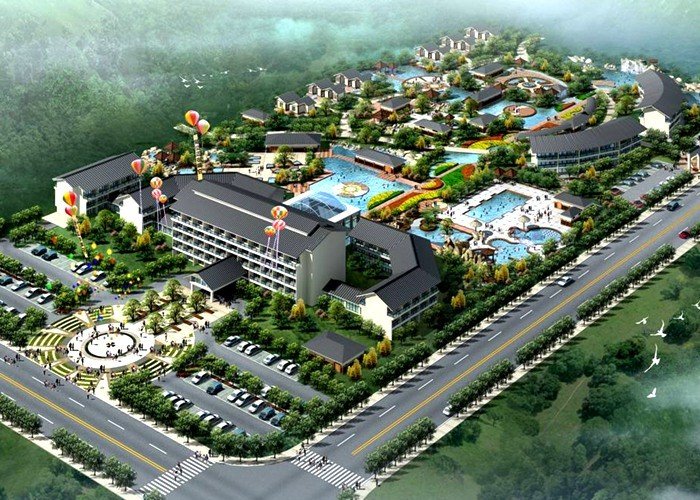Professional Parks With Water Playgrounds , Amusement Park Project