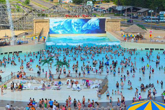 Water Playground Equipment Family Wave Pool Machine With Wave Pool System