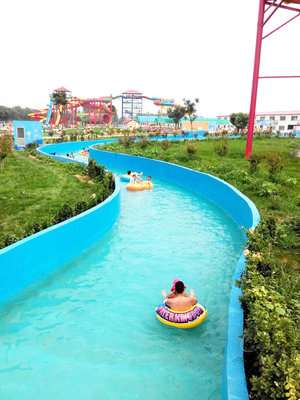 Red , Yellow , Blue Crazy Sea Water World Biggest Amusement Park Project