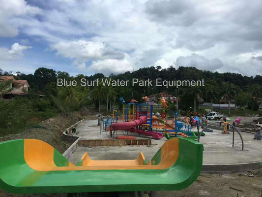 Malaysia 3000 m2 Aqua Park Design With  Water Playground