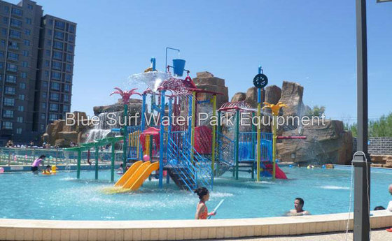 China Heilongjiang  Wave Pool Water Slide  Water Park Equipment ISO 9001 Certification