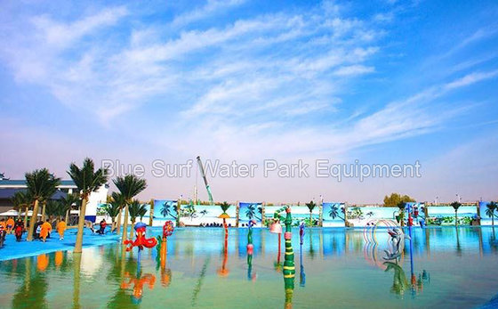 China Heilongjiang  Wave Pool Water Slide  Water Park Equipment ISO 9001 Certification