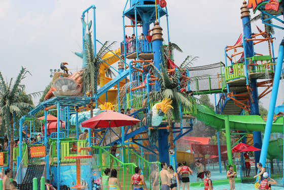 Fiberglass Spiral Water Slide