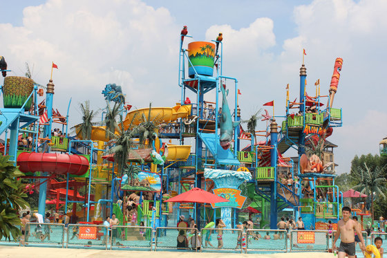 Water Entertainment Aqua Park Equipment For Kids Water World Park
