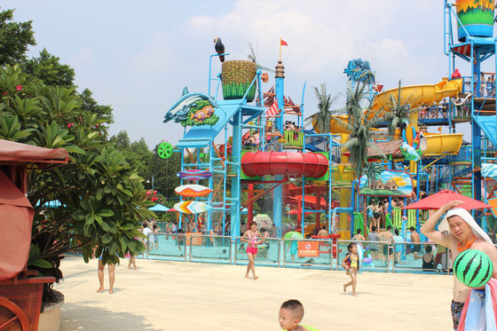 Fiberglass Spiral Water Slide