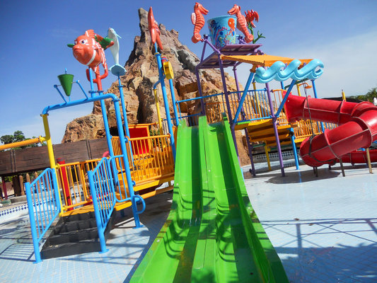 Outdoor Swimming Pool Huge Kids Water Playground , Spray Park Equipment