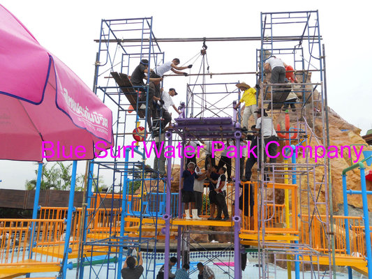 Outdoor Swimming Pool Huge Kids Water Playground , Spray Park Equipment