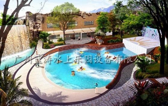 Artificial Surf Wave Pool Outdoor Waves Swimming Pool For Water Park