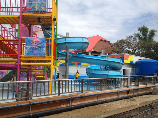 Commercial Water Park Skip Bucket Water Fun Park For 200 People