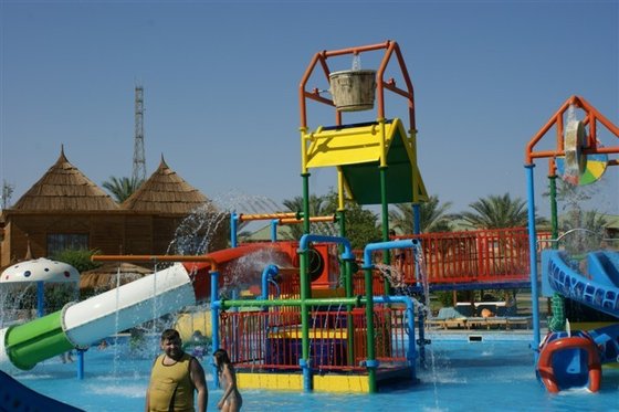 Outdoor Kids Water Playground With Water Curtain , Water Theme Park